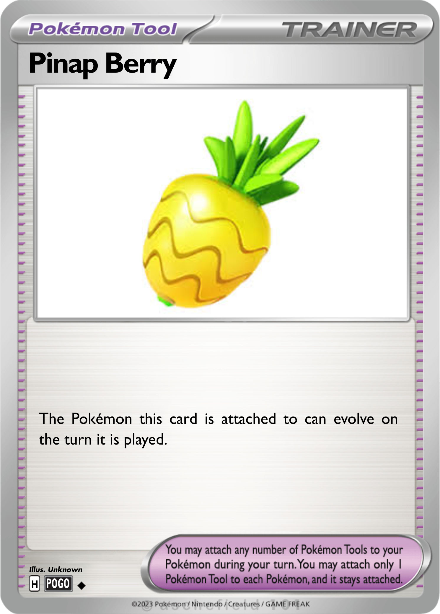 Pinap Berry - Silmapilon | Pokécardmaker.net