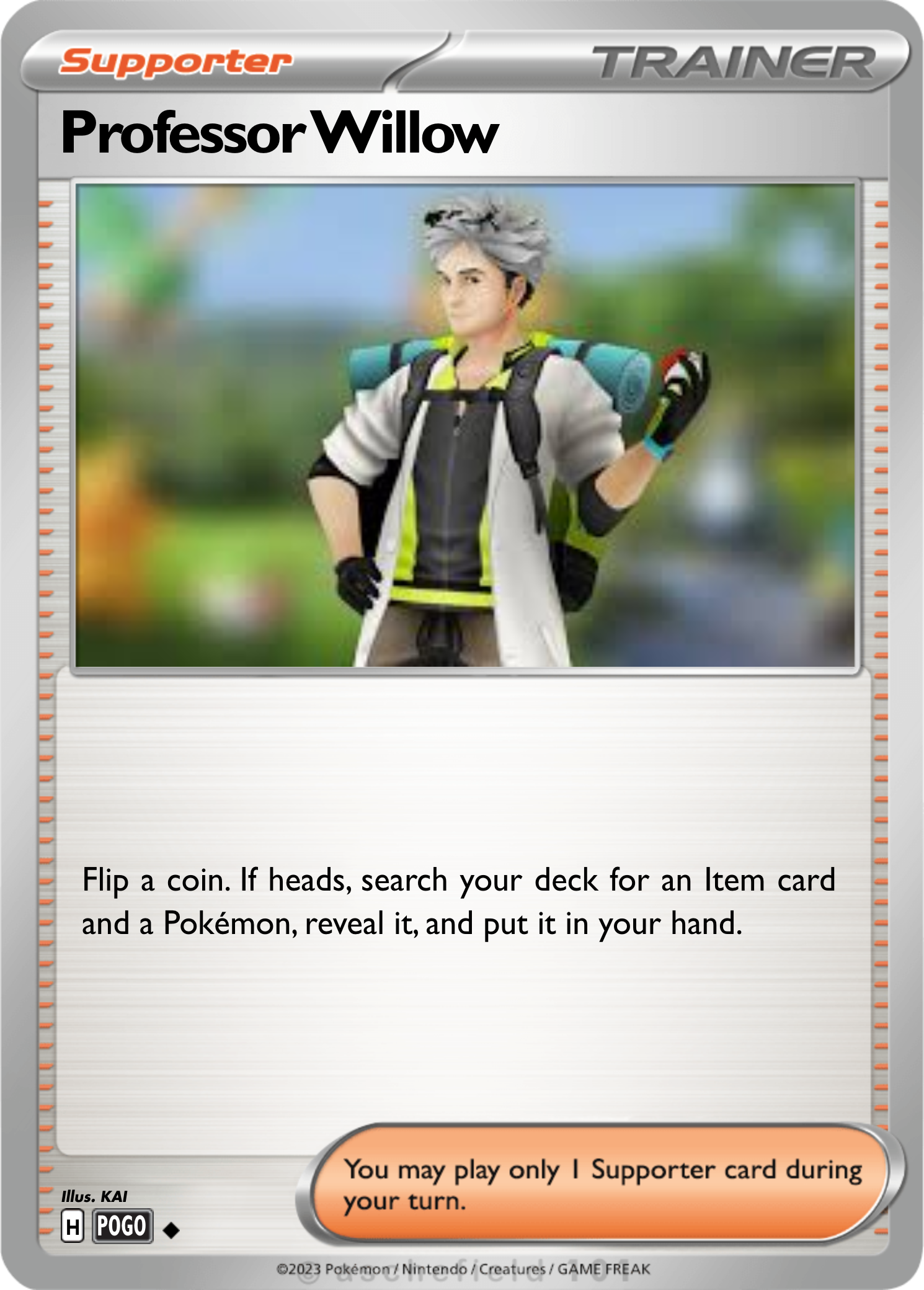 Professor Willow - Silmapilon | Pokécardmaker.net