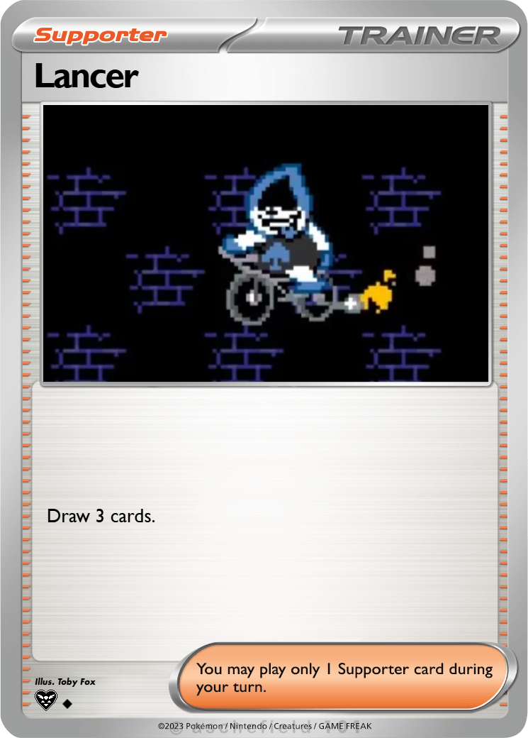 Lancer - SilverMedal | Pokécardmaker.net