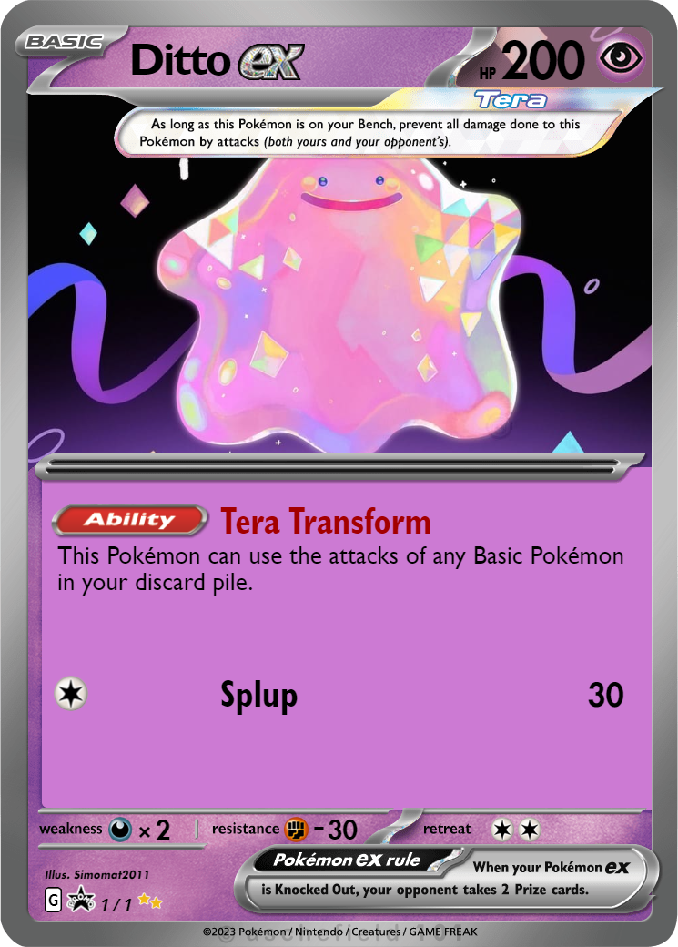 Ditto - Simomat2011 | Pokécardmaker.net
