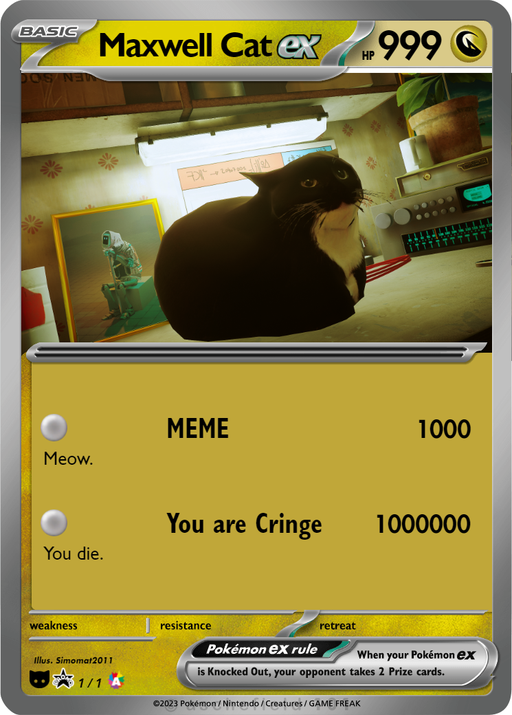 Maxwell Cat - Simomat2011 | Pokécardmaker.net