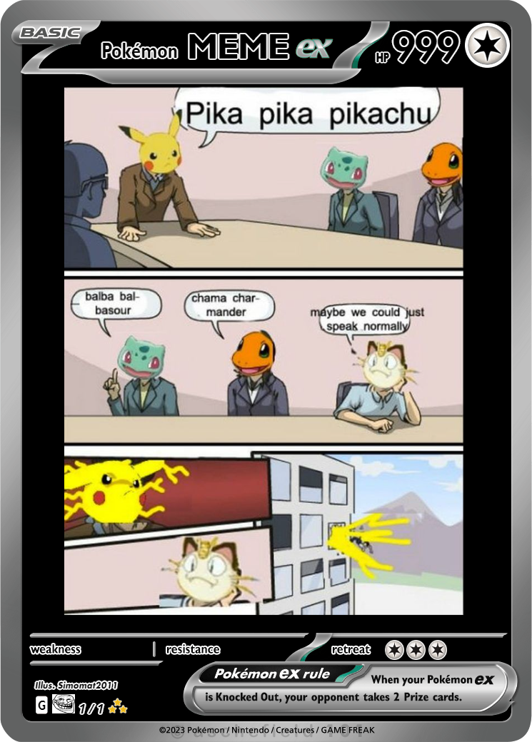 MEME - Simomat2011 | Pokécardmaker.net