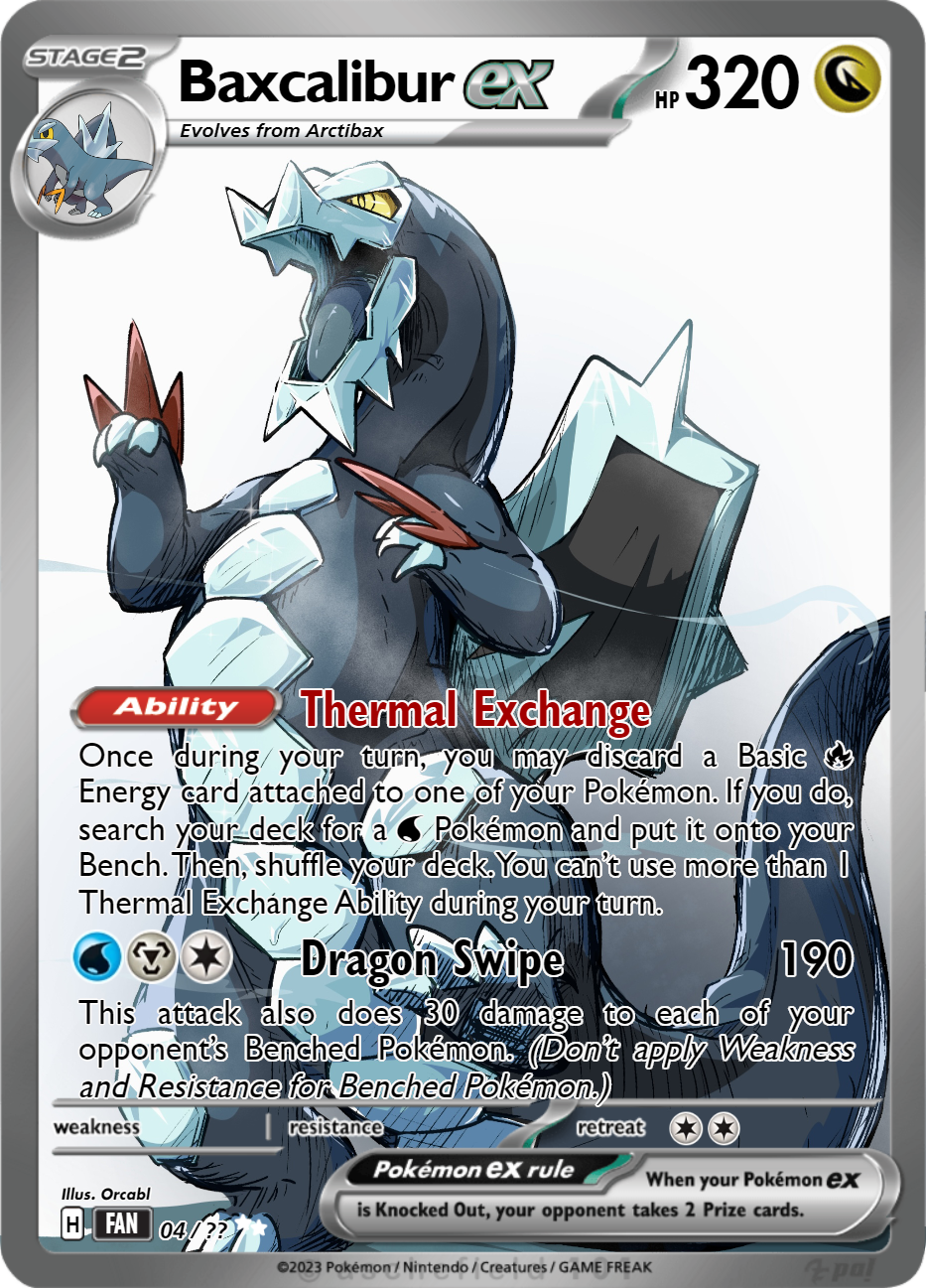 Baxcalibur - SivtaTres | Pokécardmaker.net