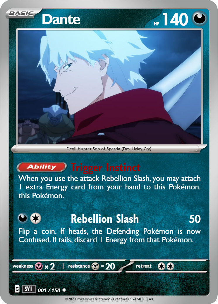 Dante - SixDino | Pokécardmaker.net