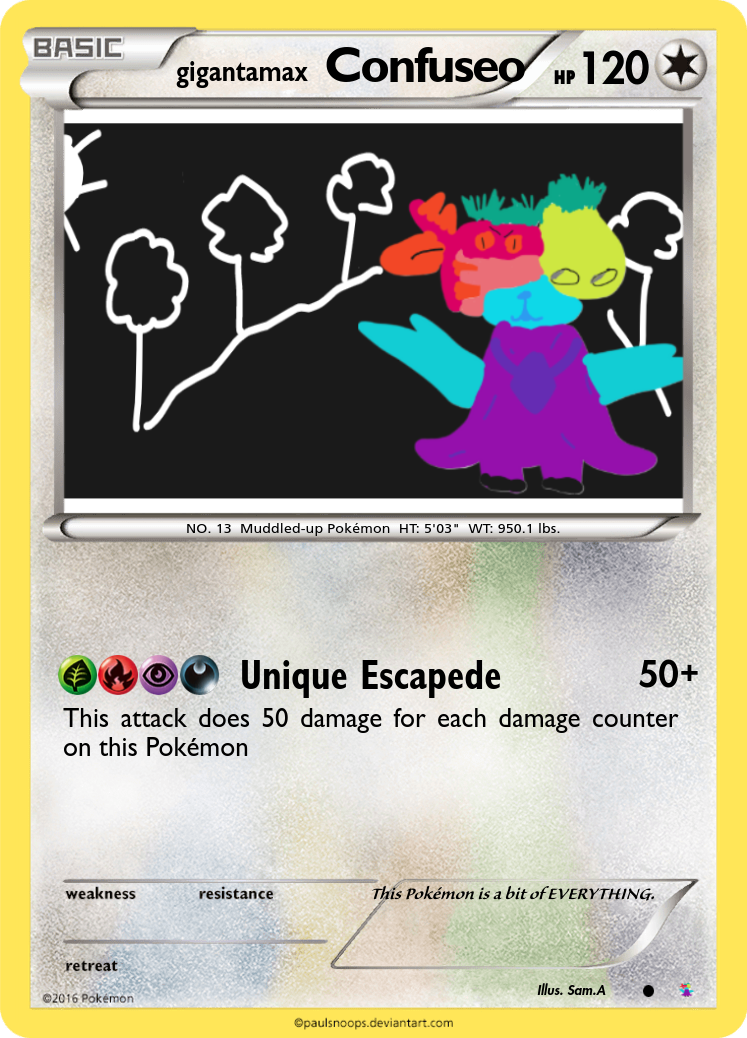 Confuseo - SkeledirgeFan | Pokécardmaker.net
