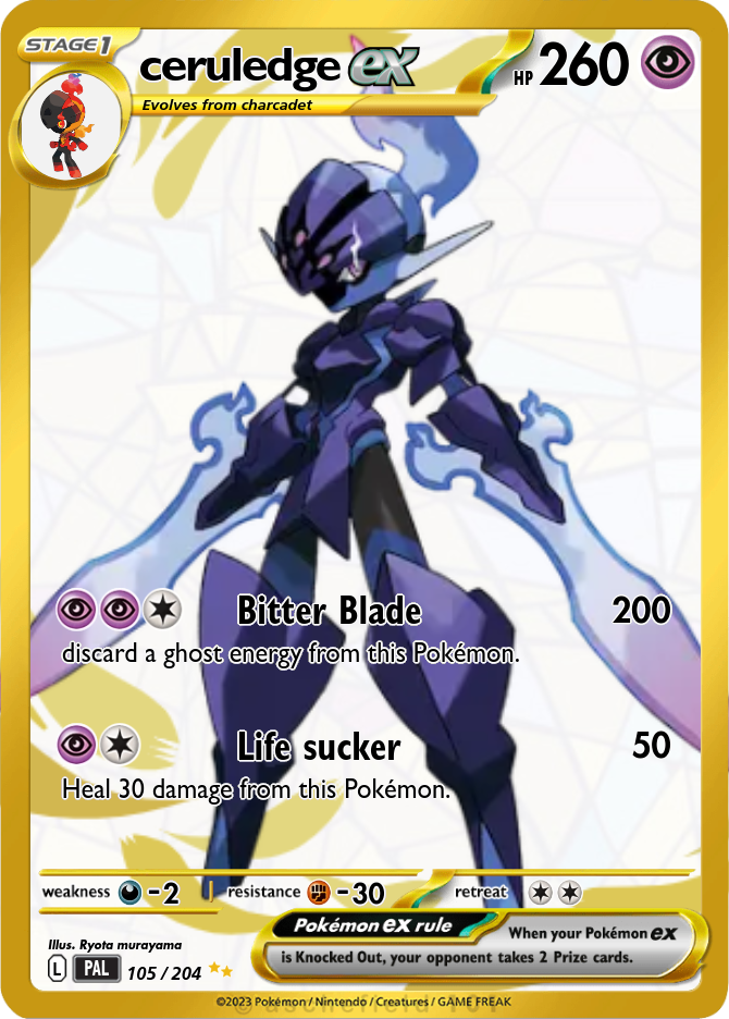 ceruledge - Skippy | Pokécardmaker.net