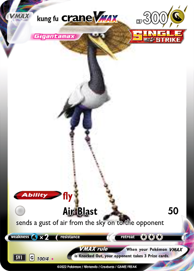 crane - Skippyman | Pokécardmaker.net