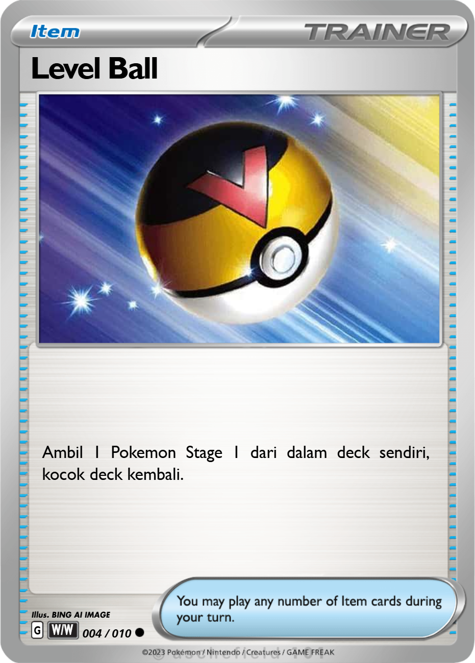Level Ball - Skynusa | Pokécardmaker.net