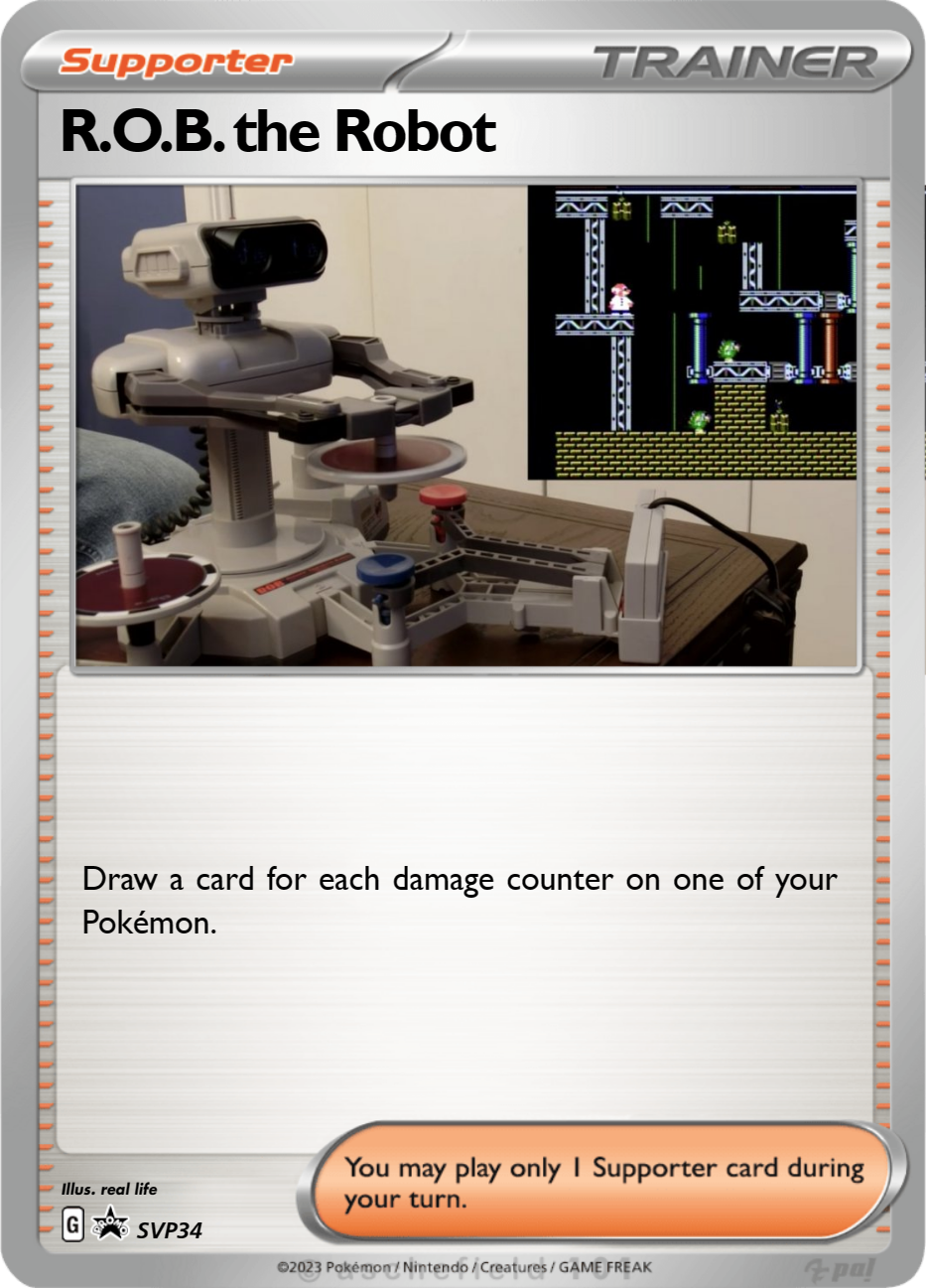 R.O.B. the Robot - Slap | Pokécardmaker.net