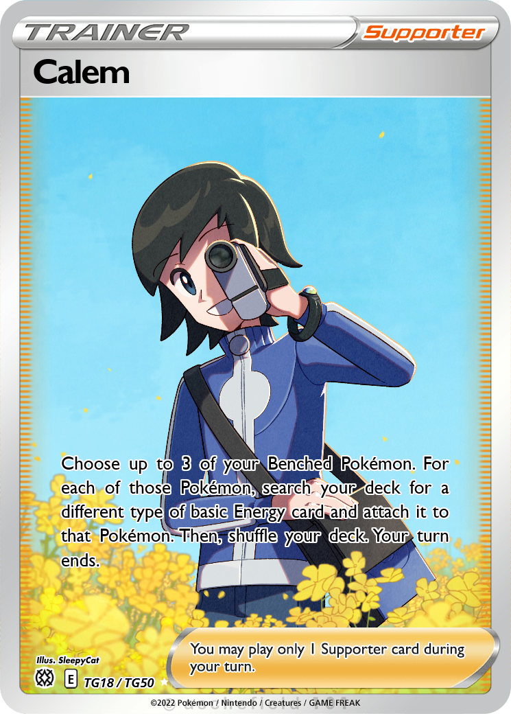 Calem - SleepyC4t | Pokécardmaker.net