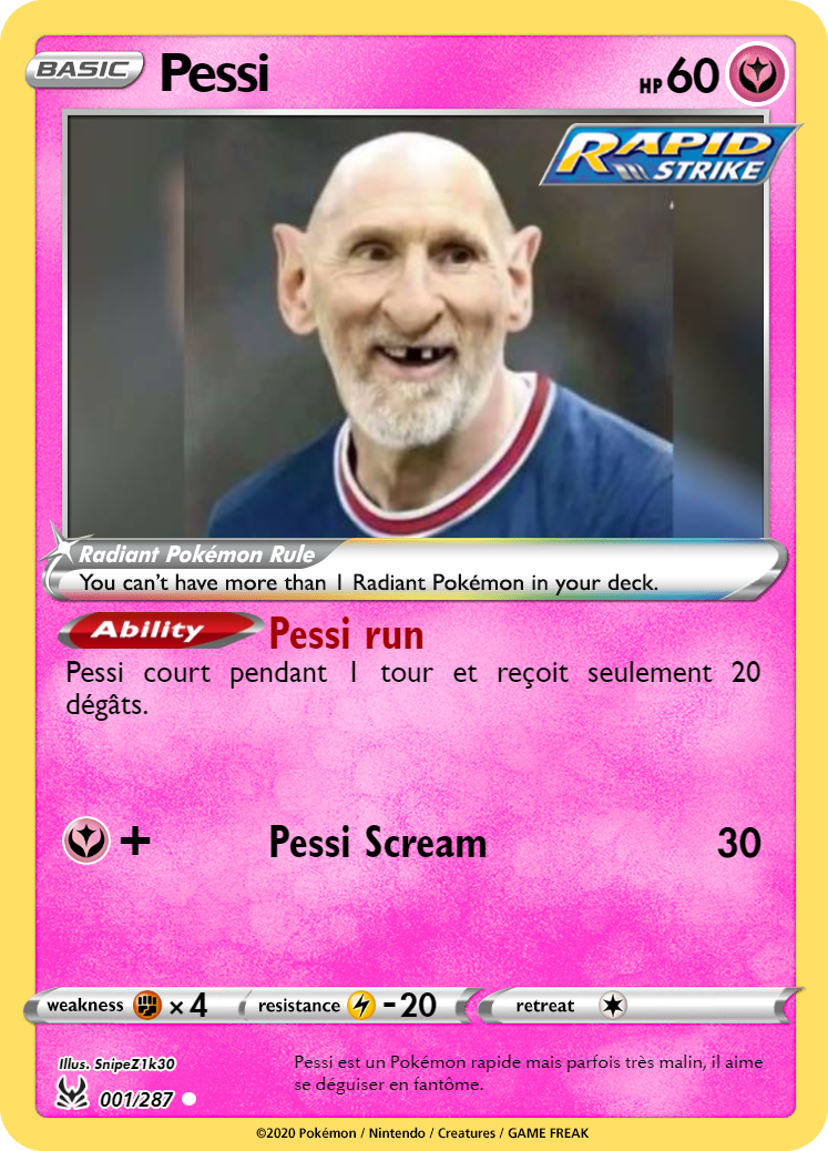 Pessi - SnipeZ1k30 | Pokécardmaker.net