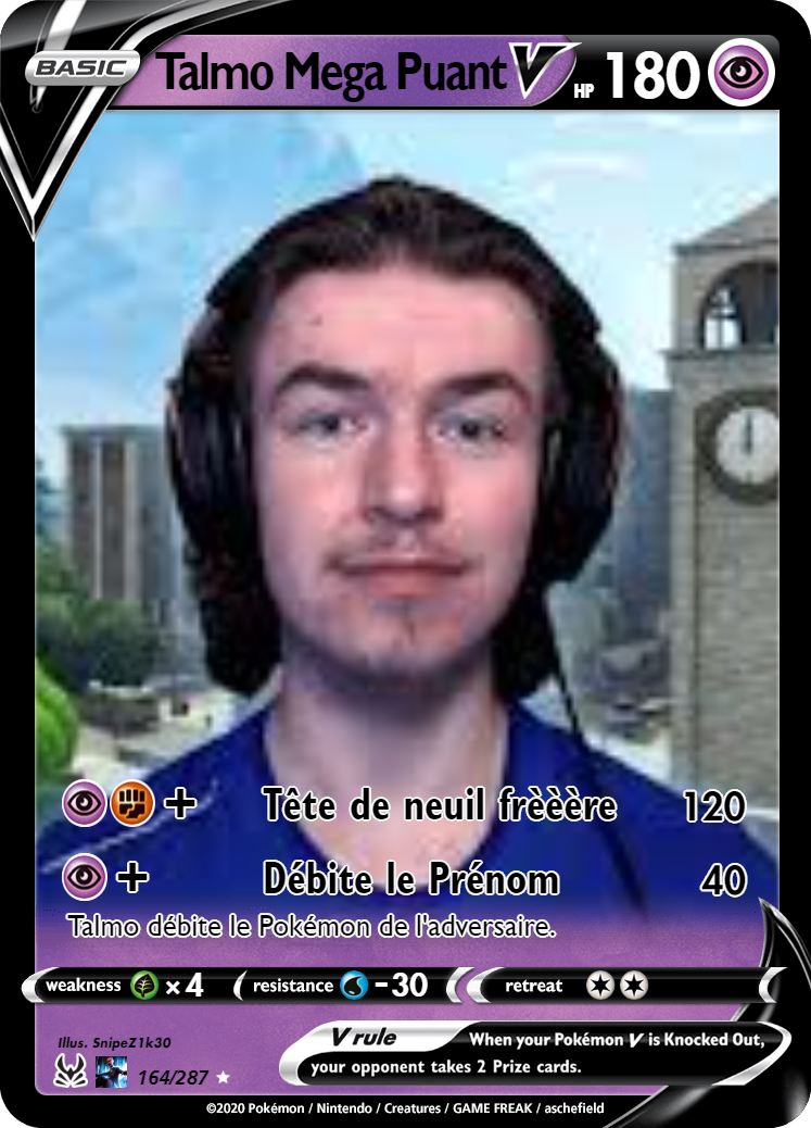 Talmo Mega Puant - SnipeZ1k30 | Pokécardmaker.net