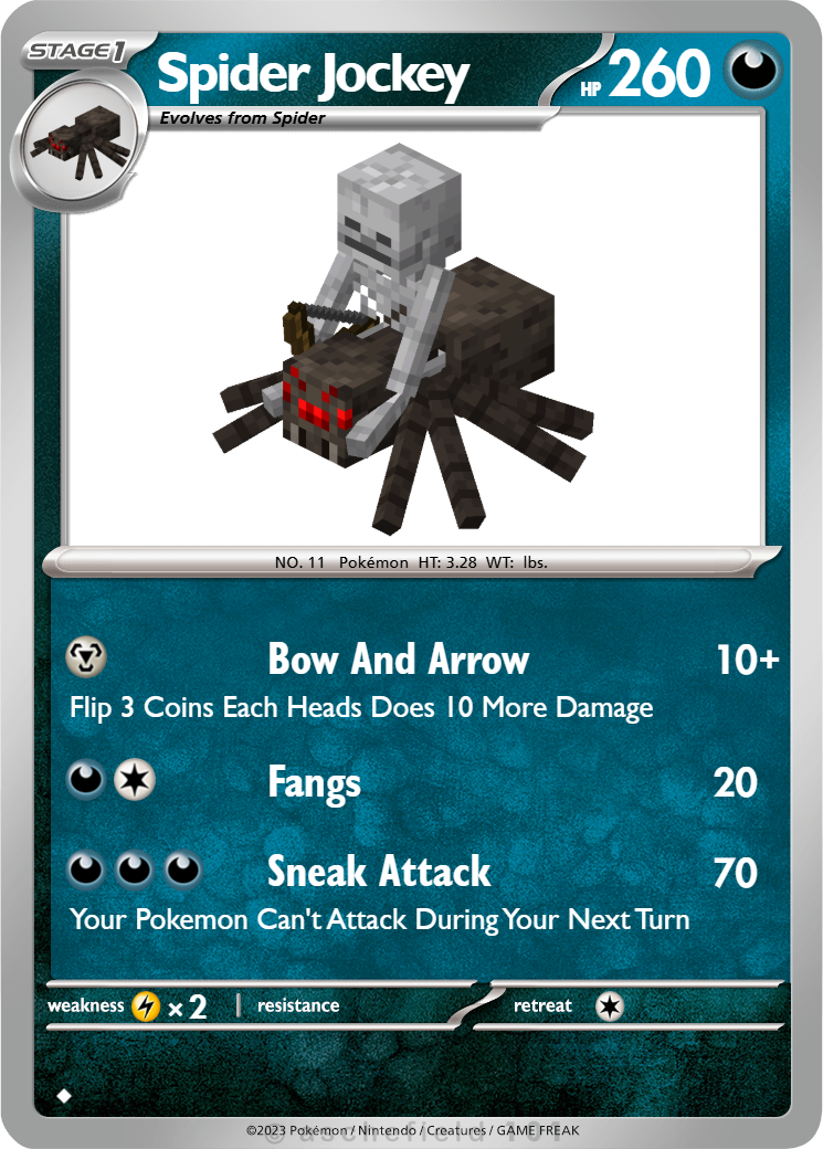 Spider Jockey - Snoopy | Pokécardmaker.net