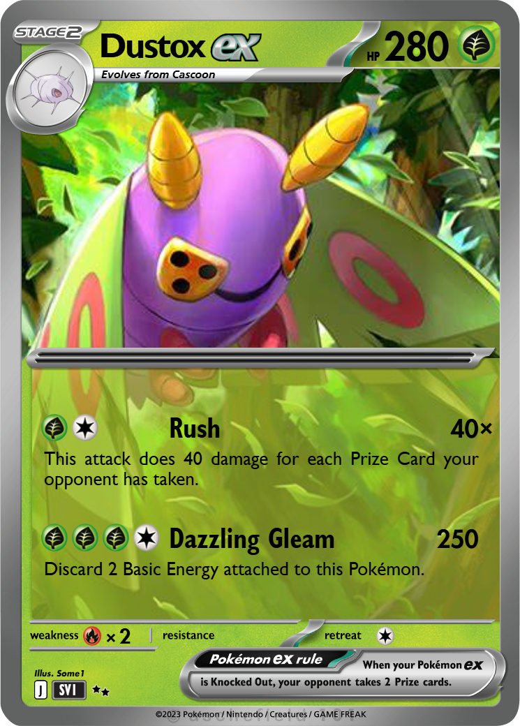 Dustox - Some1 | Pokécardmaker.net
