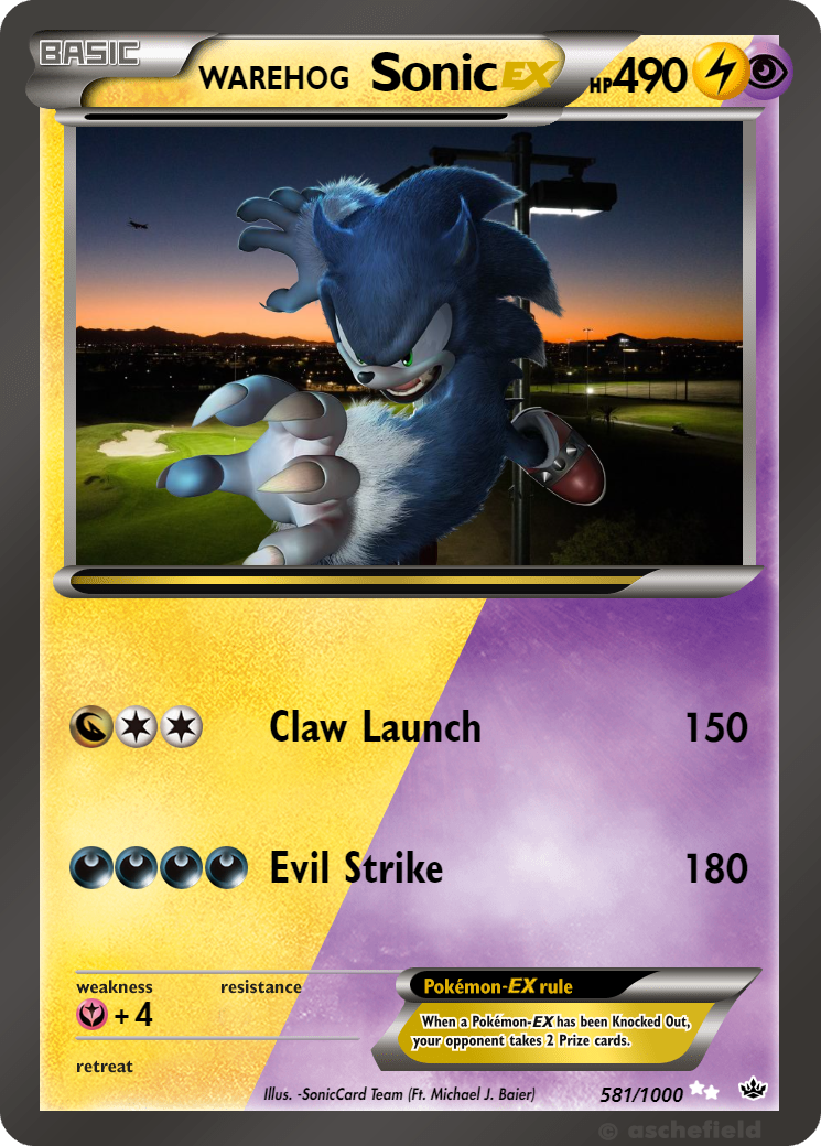 Sonic - SonicCard-Team | Pokécardmaker.net