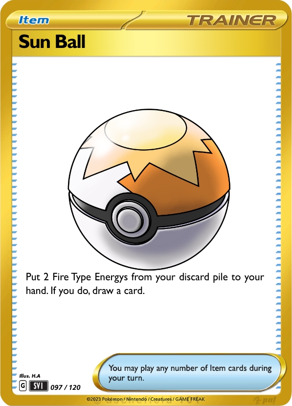 Sun Ball - Soonawudo | Pokécardmaker.net
