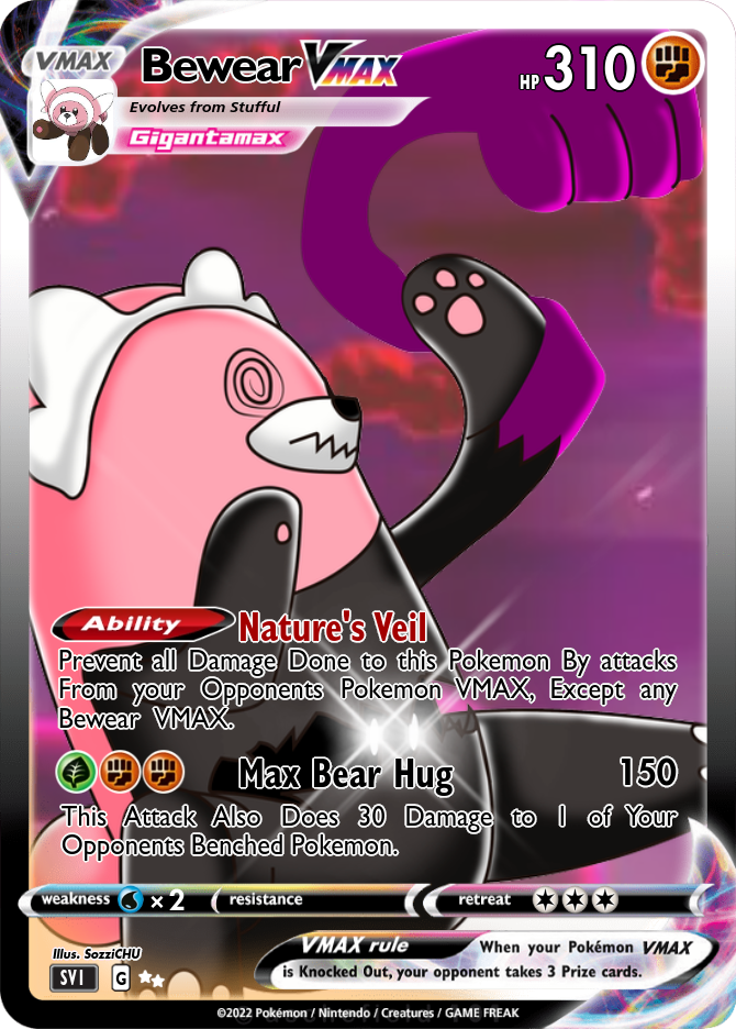 Bewear - SozziCHU | Pokécardmaker.net
