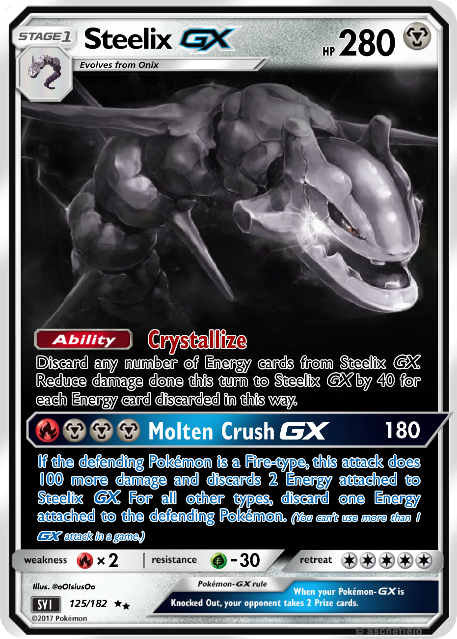 Steelix - Speedied | Pokécardmaker.net