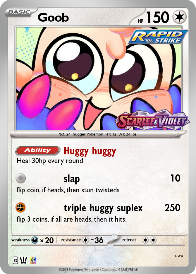 Goob - Spongebob12344q | Pokécardmaker.net