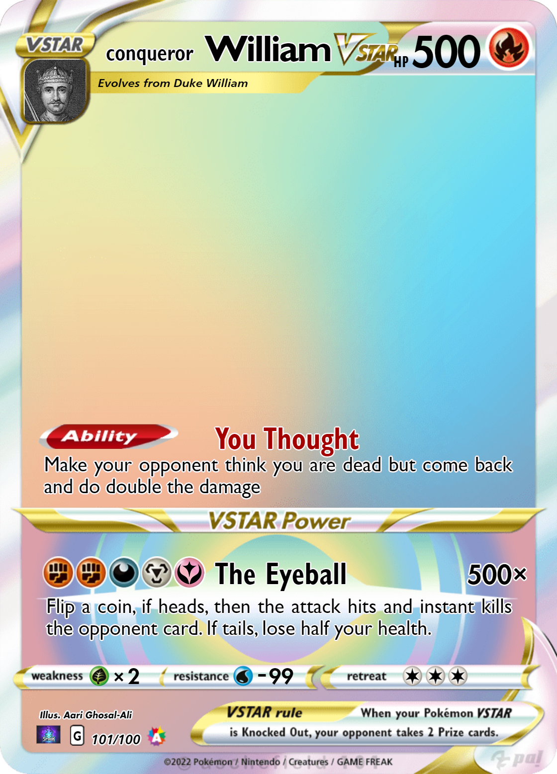William - SpookCards69 | Pokécardmaker.net