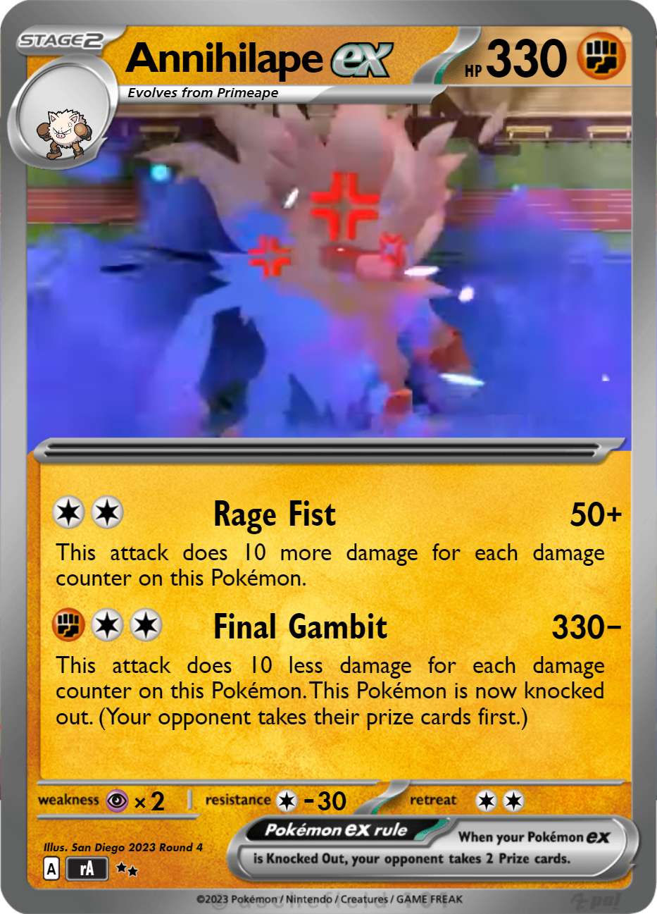 Annihilape - Squirly | Pokécardmaker.net