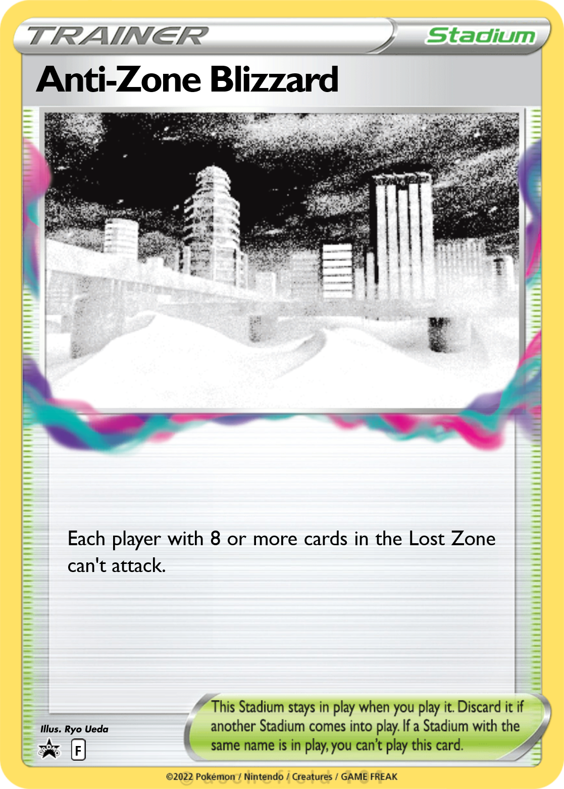 Anti-Zone Blizzard - StallDecksRule | Pokécardmaker.net