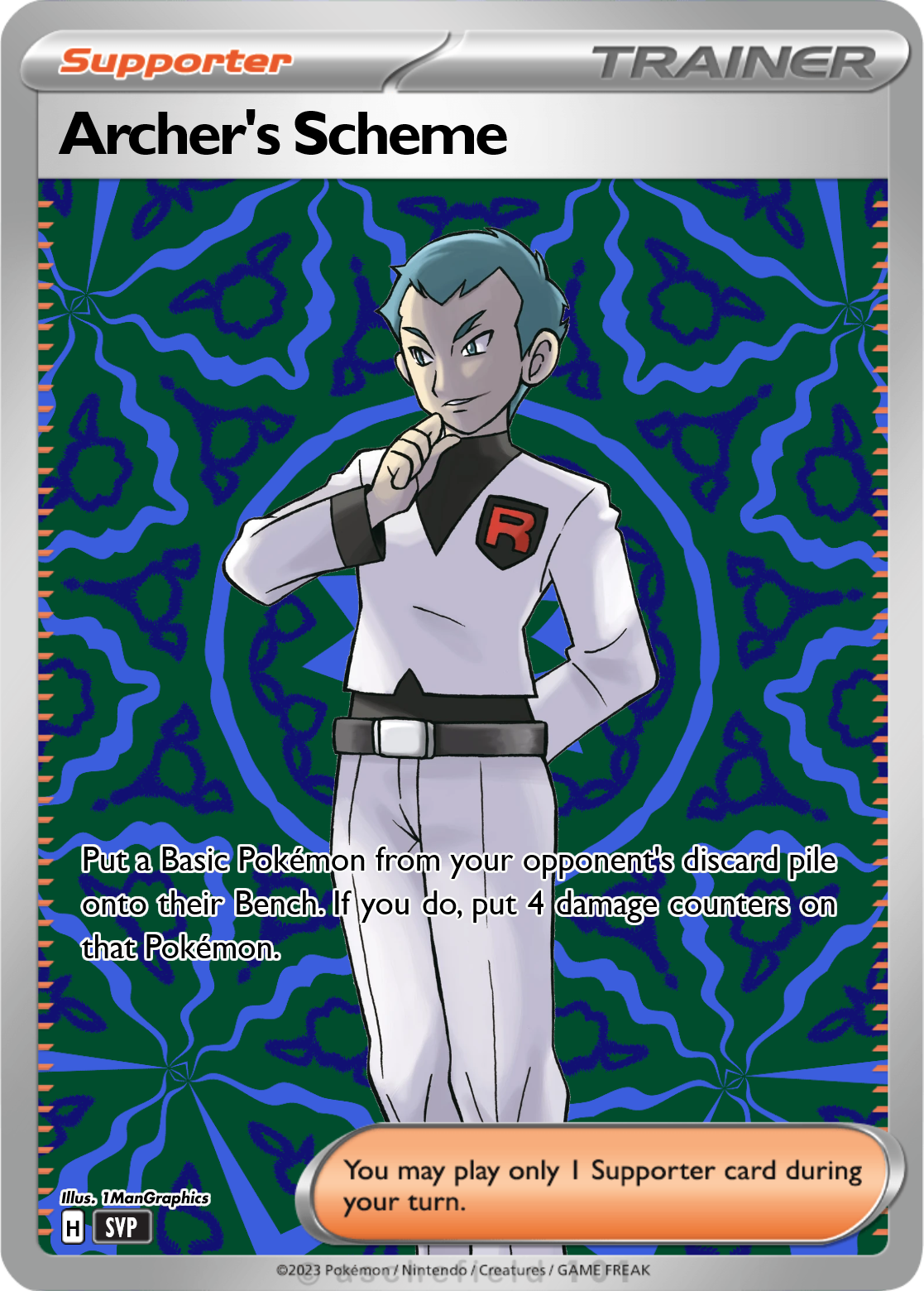 Archer's Scheme - StallDecksRule | Pokécardmaker.net