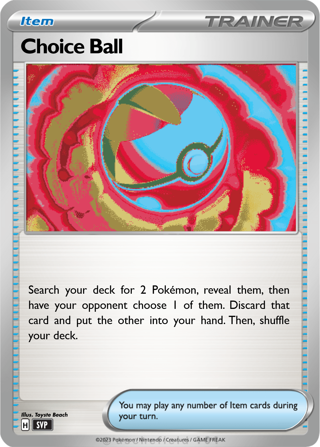 Choice Ball - StallDecksRule | Pokécardmaker.net
