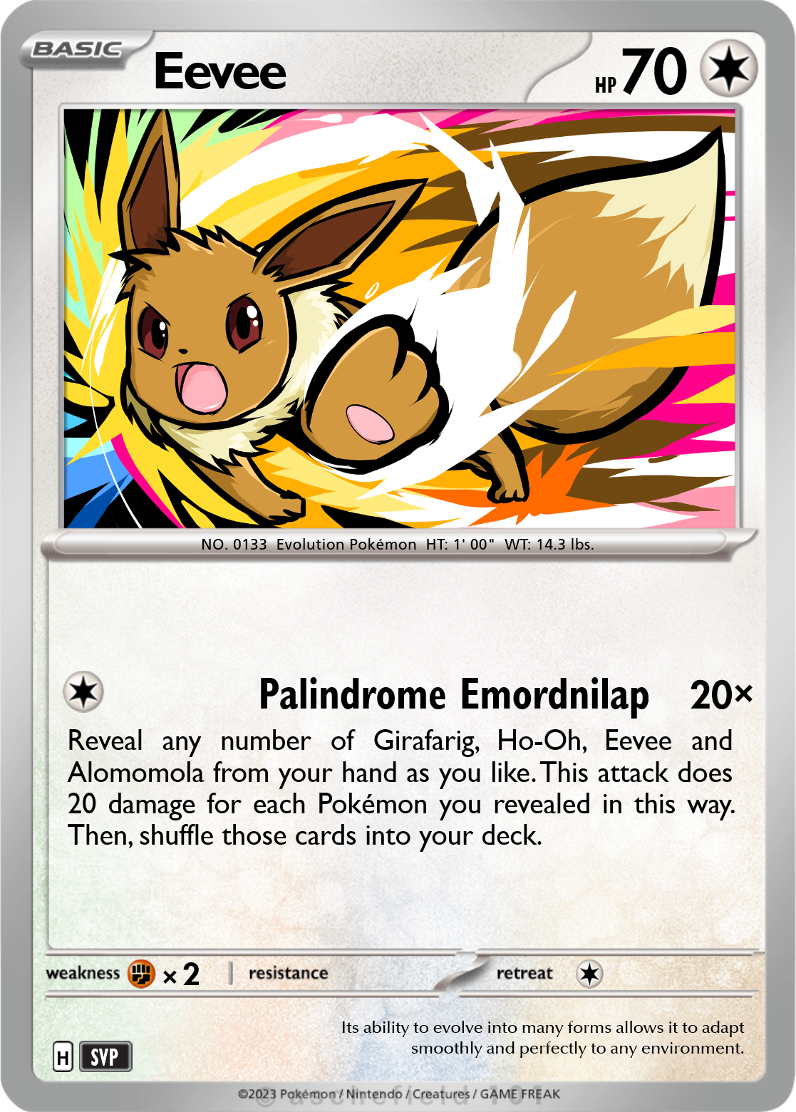 Eevee - StallDecksRule | Pokécardmaker.net