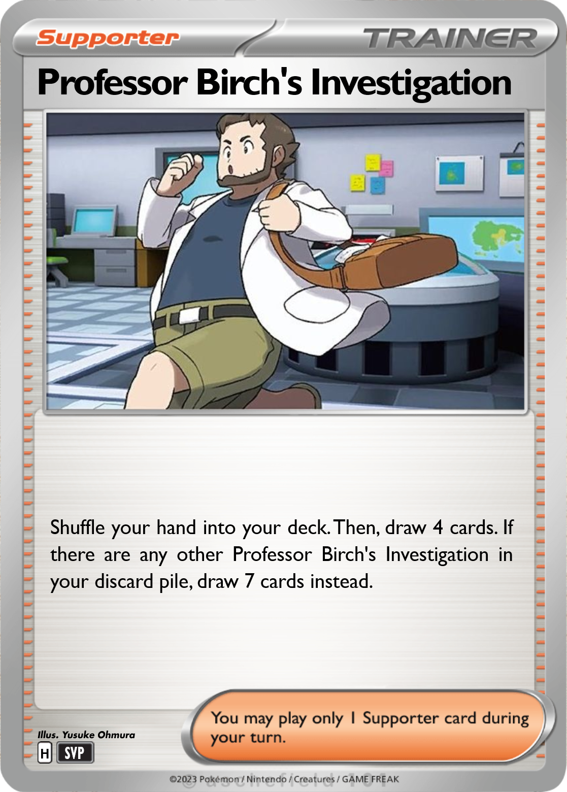 Professor Birch's Investigation - StallDecksRule | Pokécardmaker.net