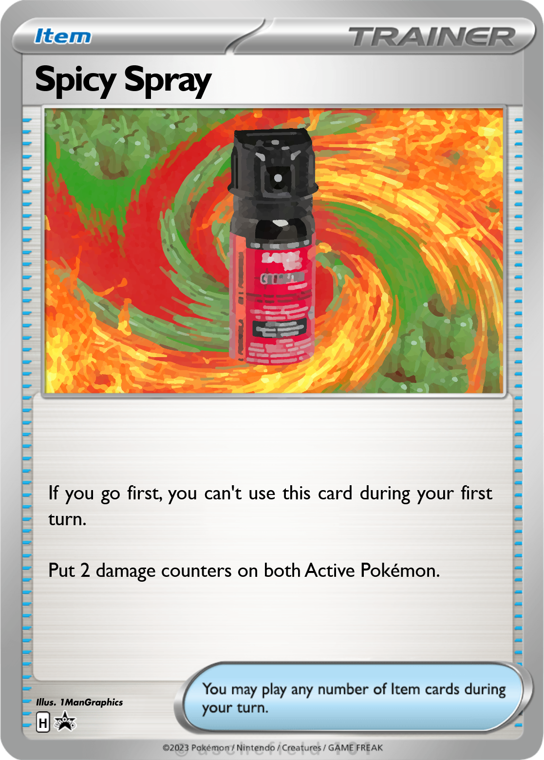 Spicy Spray - StallDecksRule | Pokécardmaker.net