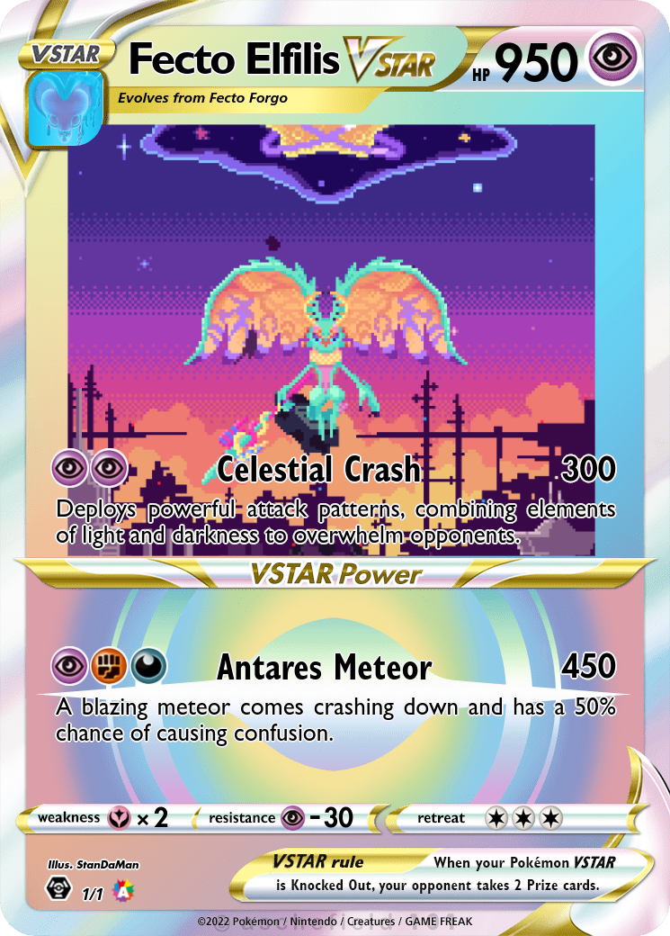 Fecto Elfilis - StanDaManSTB | Pokécardmaker.net