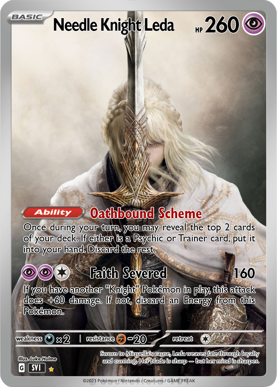 Needle Knight Leda - Starwarsgeek1109 | Pokécardmaker.net