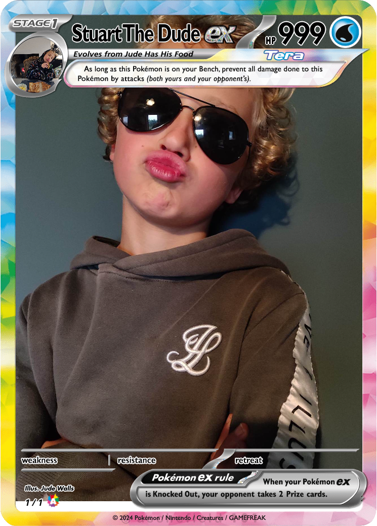 Stuart The Dude - Stereosoapy | Pokécardmaker.net