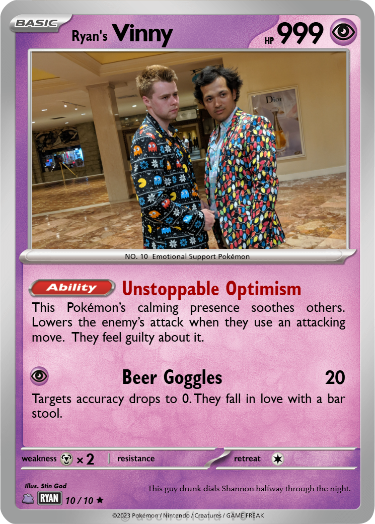 Vinny - StinGod | Pokécardmaker.net