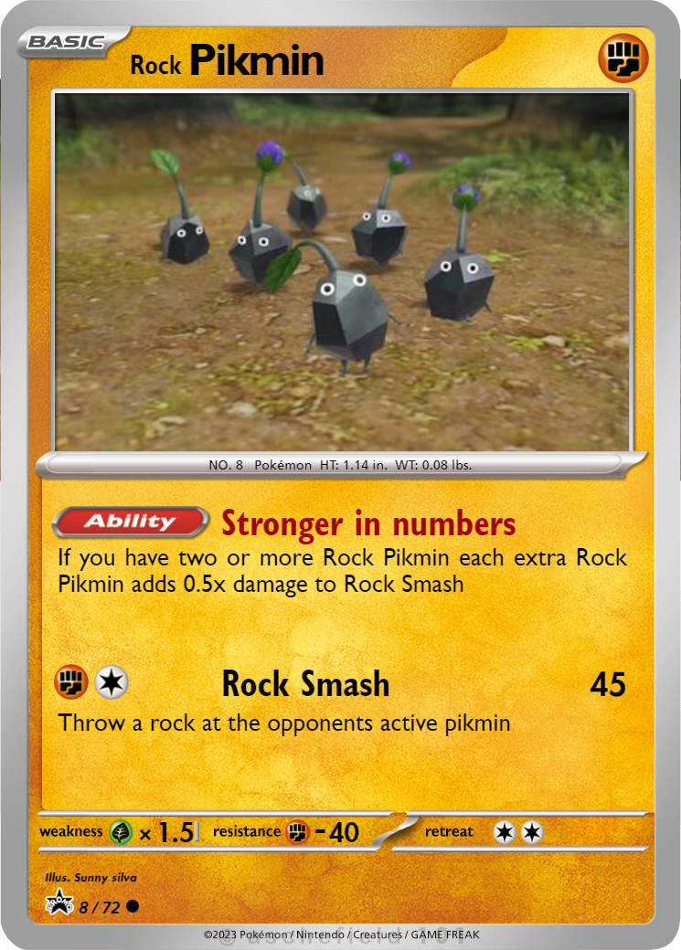 Pikmin - SunnySilva | Pokécardmaker.net