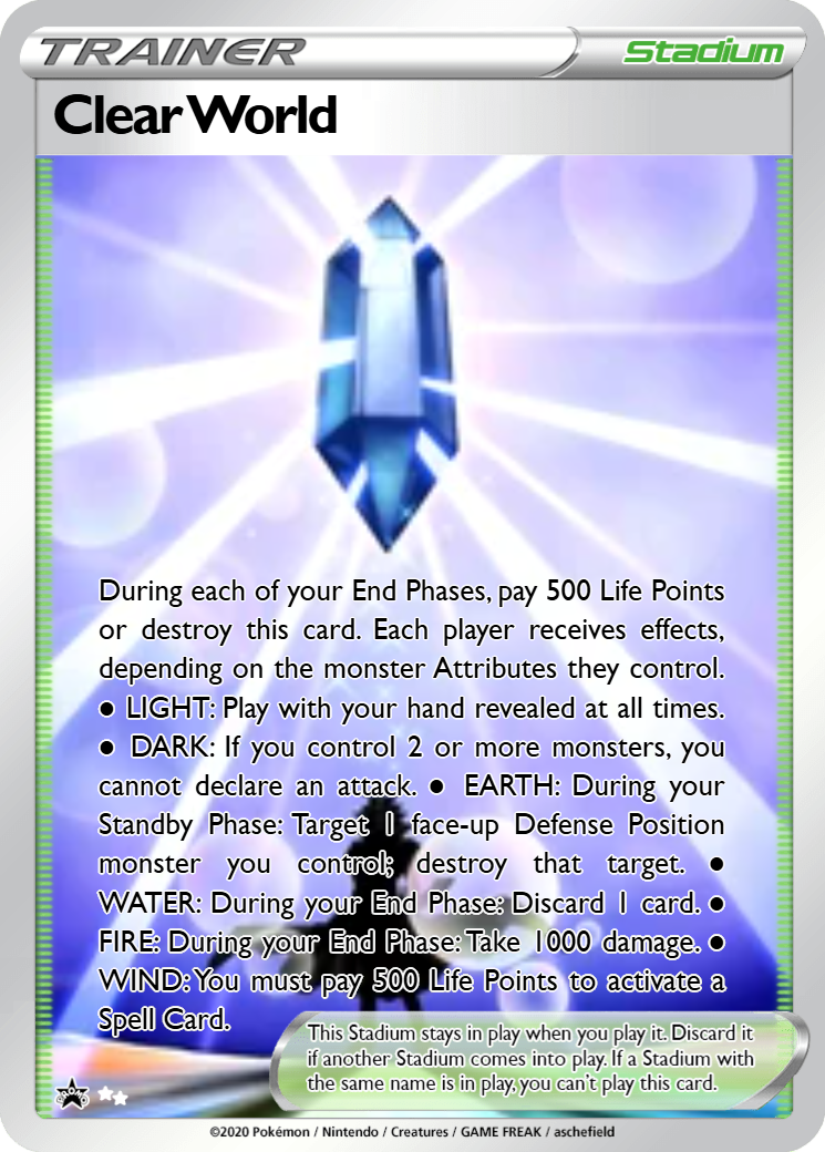 Clear World - SupaMushyBanana | Pokécardmaker.net