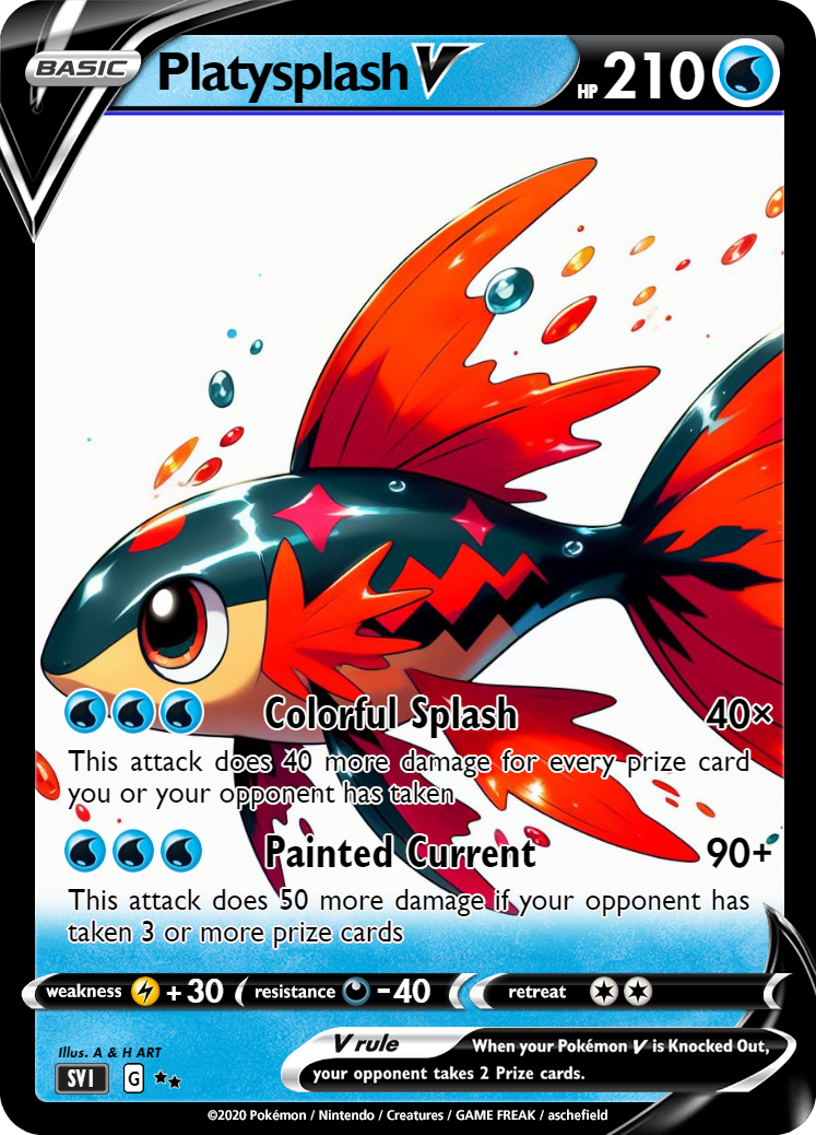Platysplash - SuperKingHenry | Pokécardmaker.net