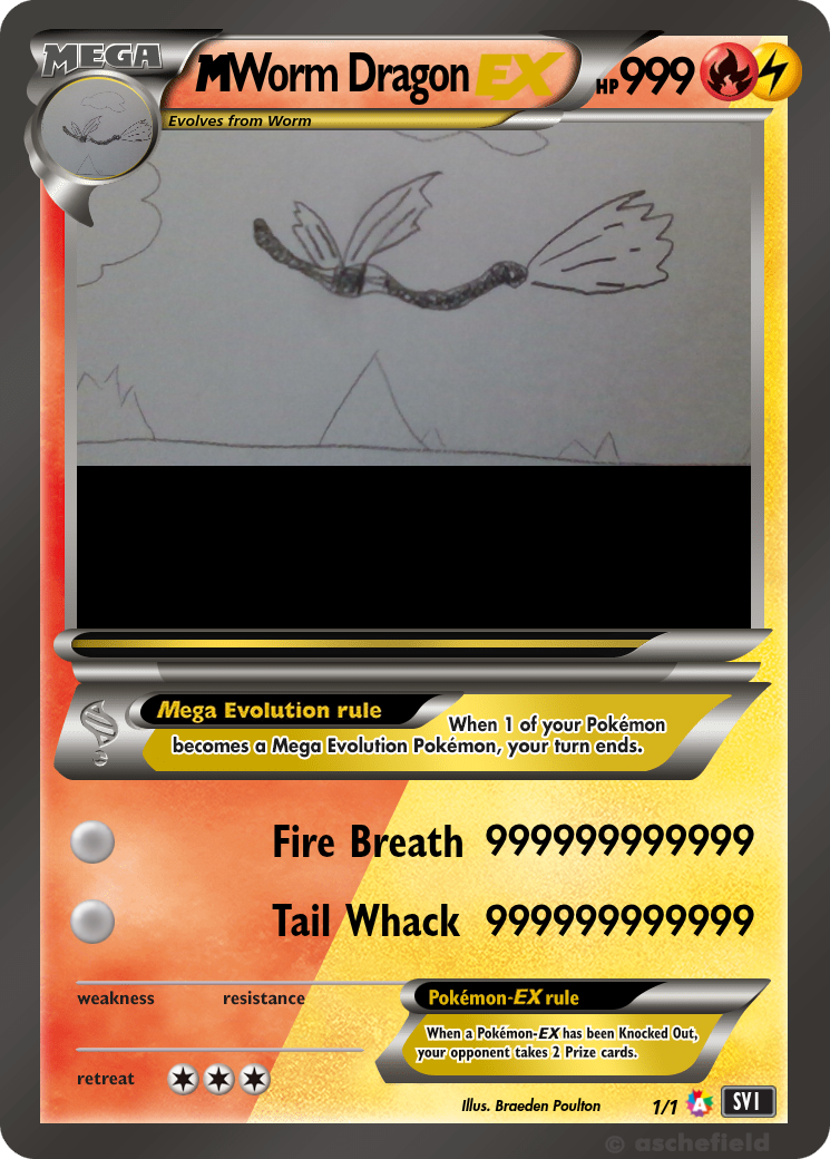 Worm Dragon - SuperSigma | Pokécardmaker.net