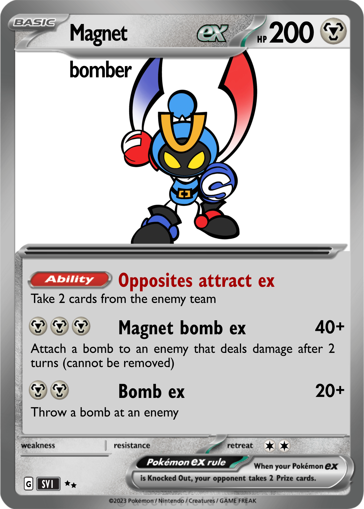 Magnet bomber - Superstar123 | Pokécardmaker.net