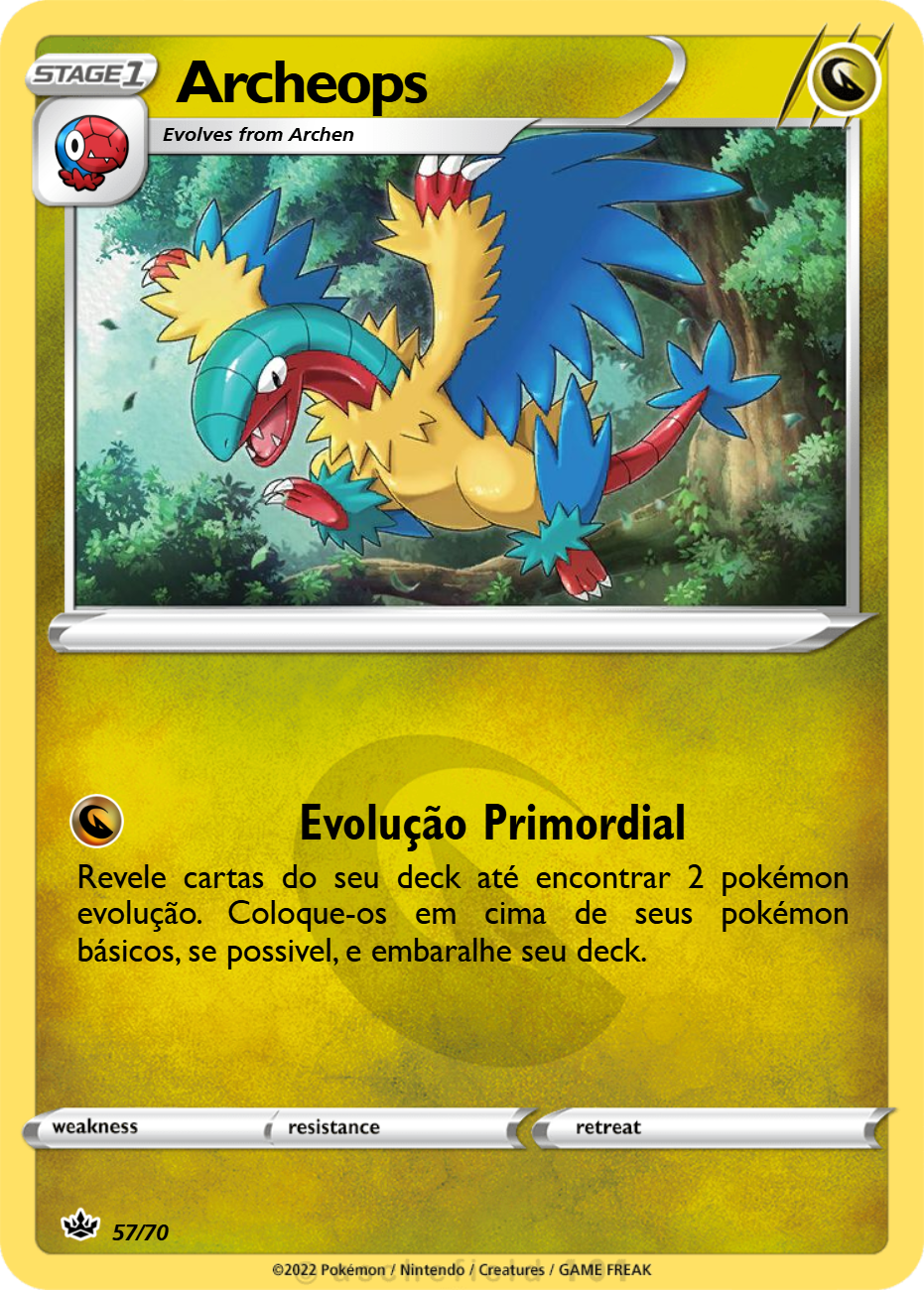 Archeops - SusSuportes | Pokécardmaker.net
