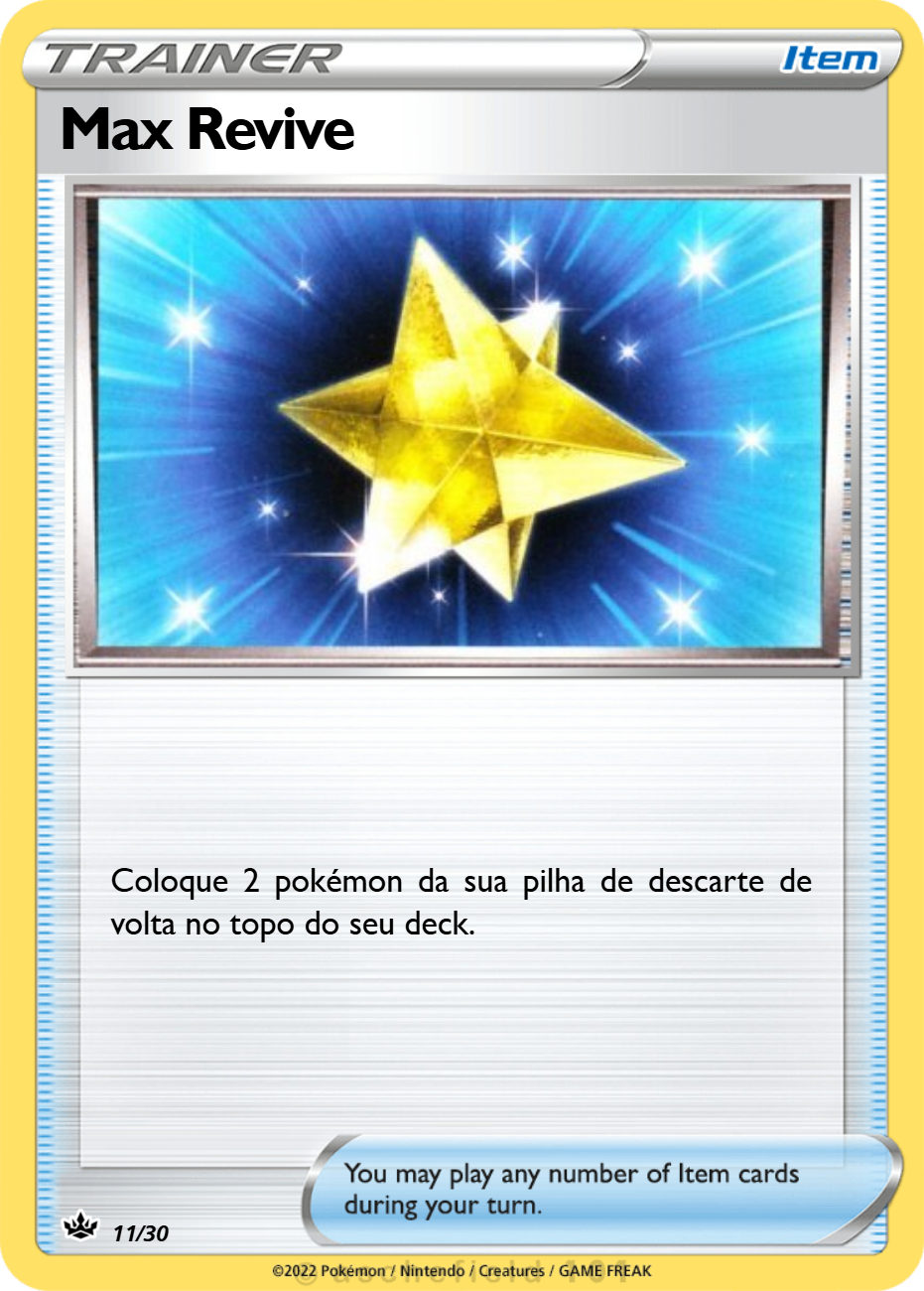 Max Revive - SusSuportes | Pokécardmaker.net