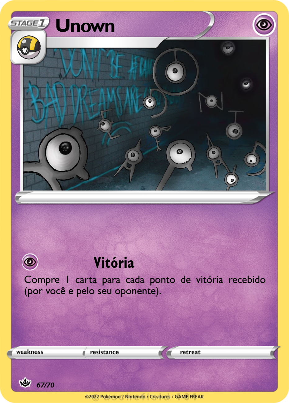 Unown - SusSuportes | Pokécardmaker.net