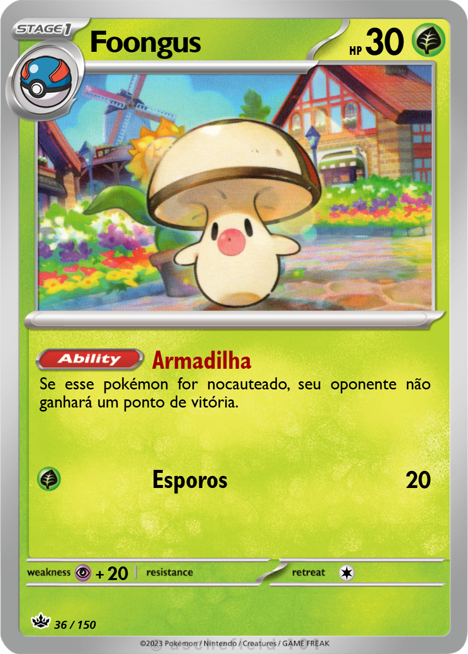 Foongus - SusTCG | Pokécardmaker.net