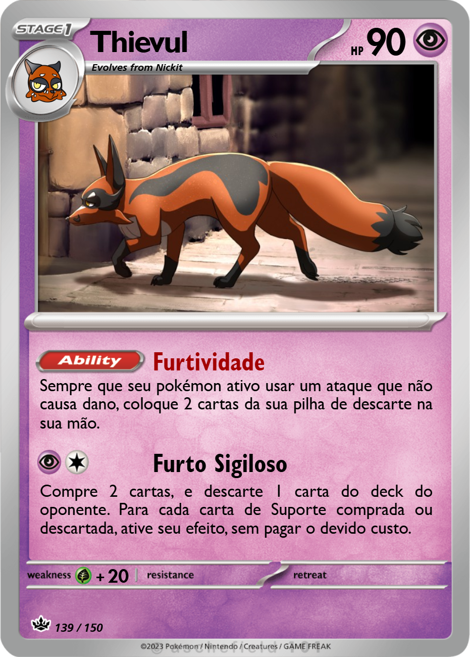 Thievul - SusTCG | Pokécardmaker.net