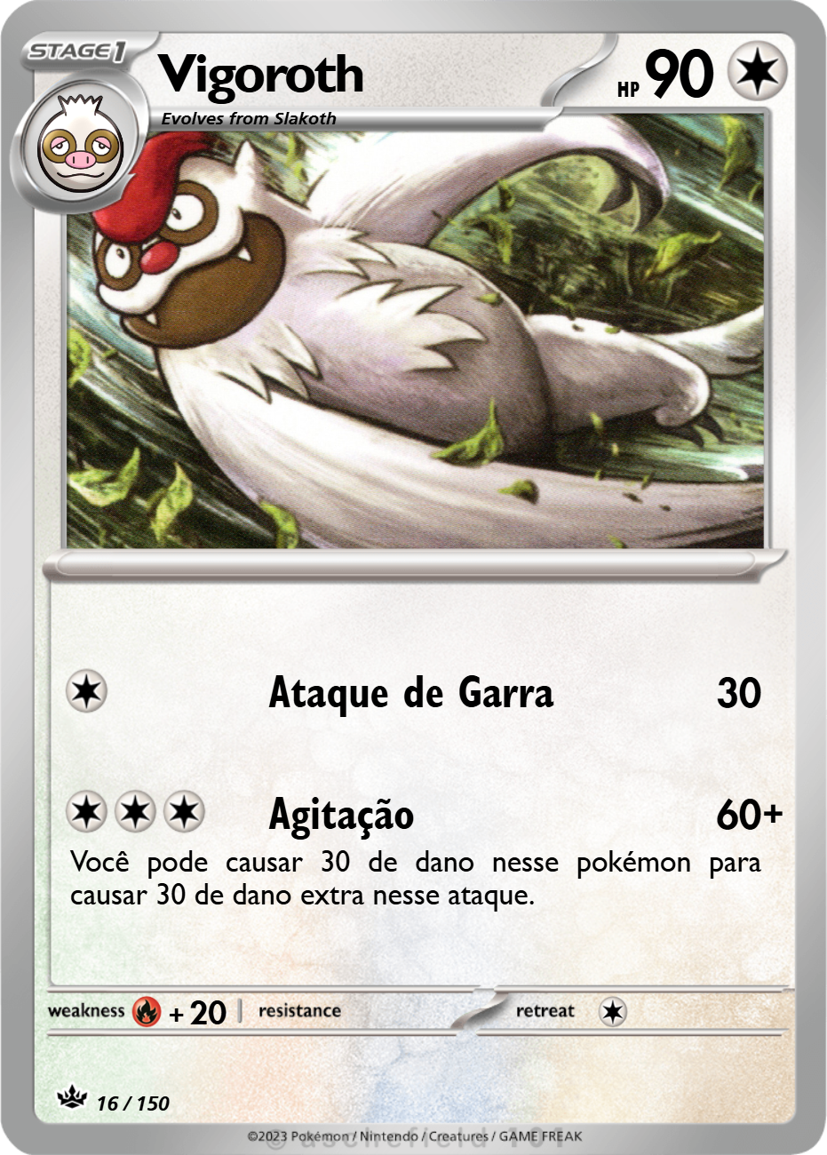 Vigoroth - SusTCG | Pokécardmaker.net