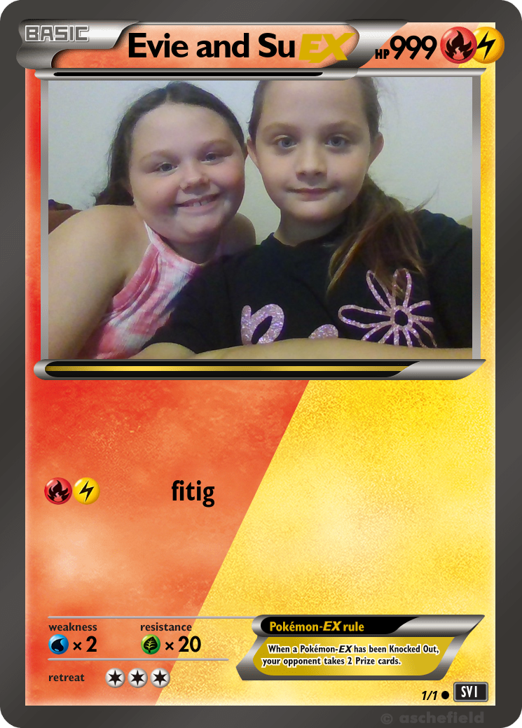 Evie and Su - Susitna | Pokécardmaker.net