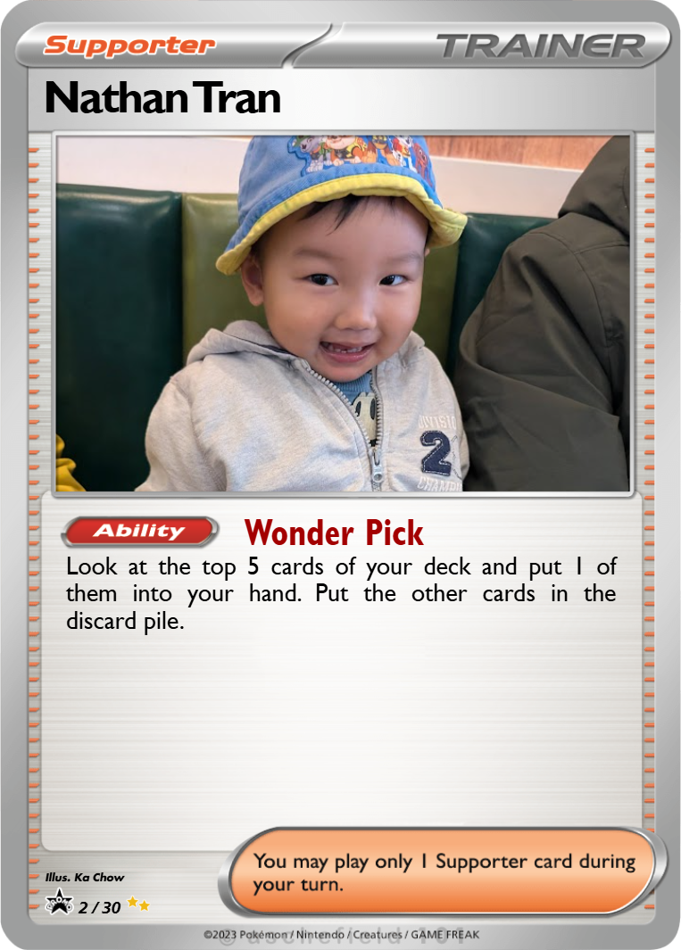 Nathan Tran - Syrupy123 | Pokécardmaker.net