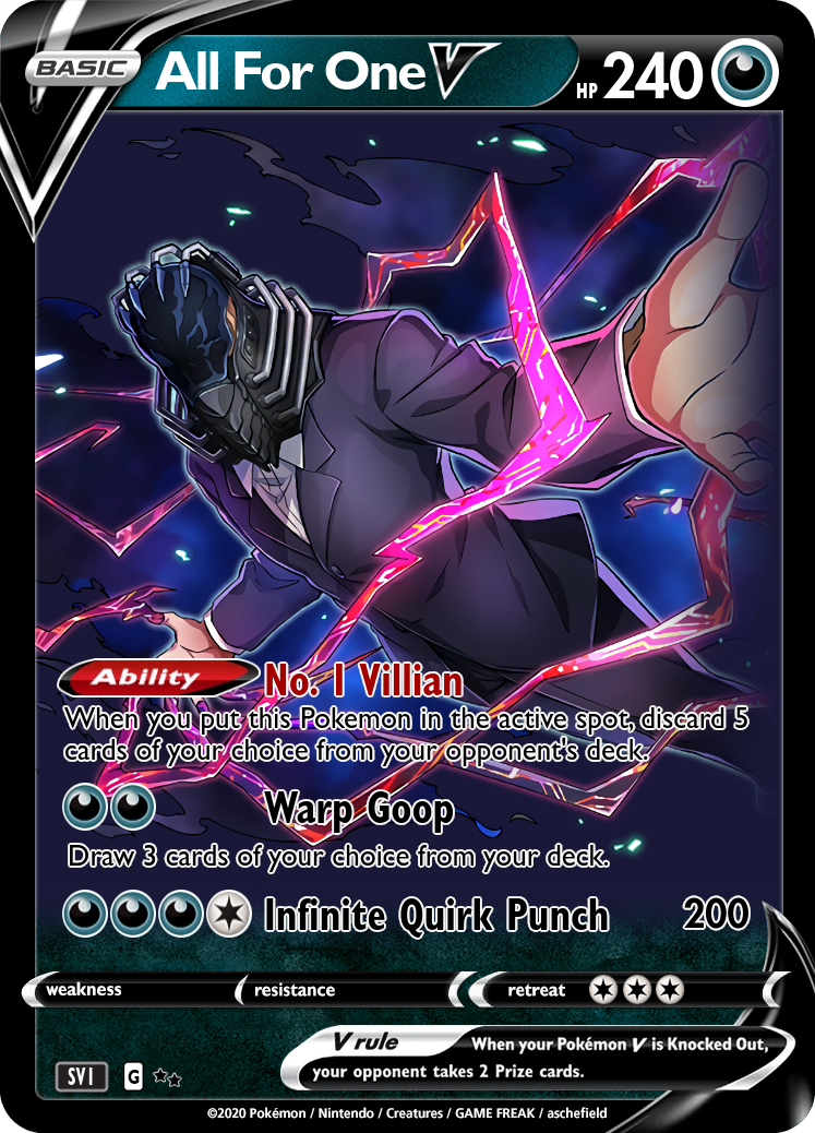 All For One - TCGFan | Pokécardmaker.net