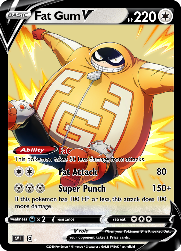 Fat Gum - TCGFan | Pokécardmaker.net